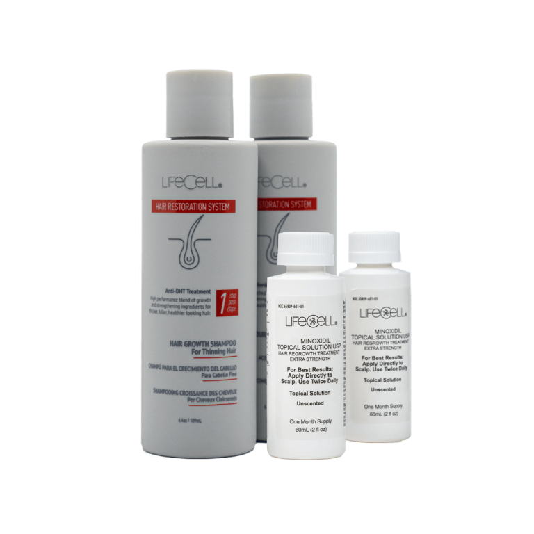 LifeCell Hair Restoration System - SweetestSaffron